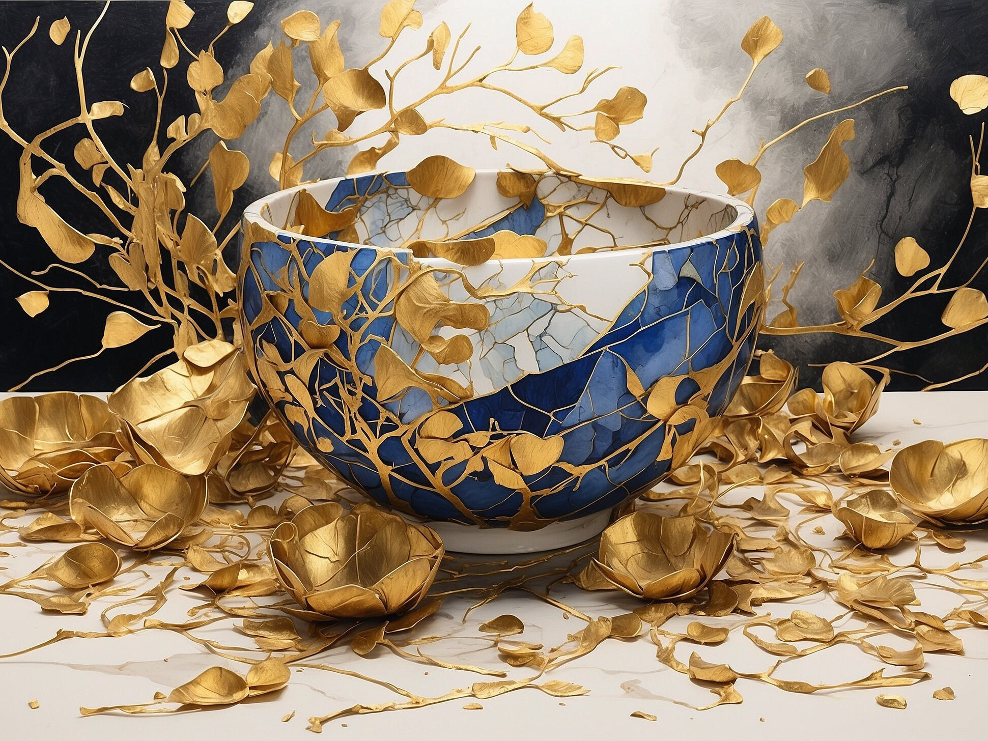 Kintsugi Bowl - Etsy