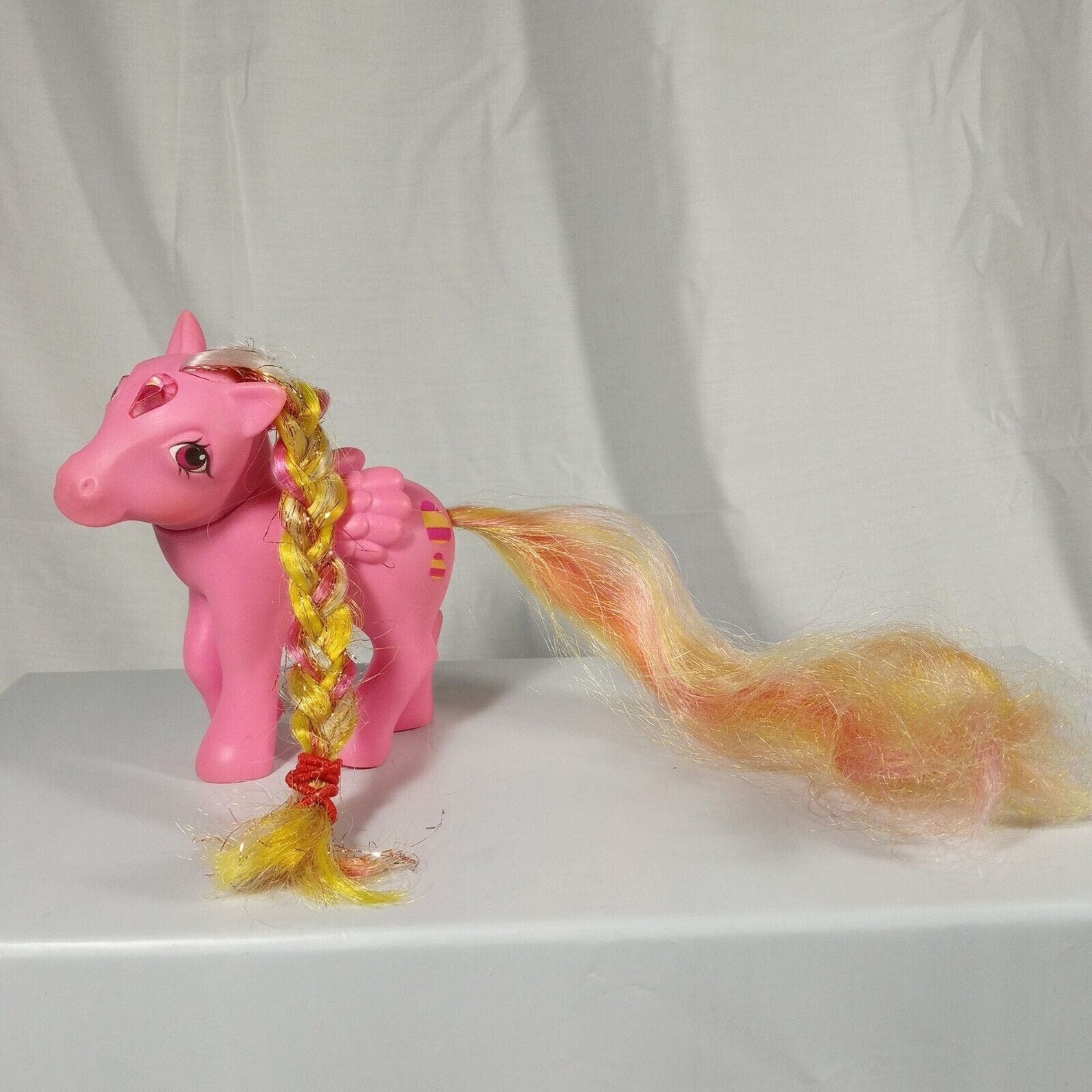 My Little Pony G1 Princess Glittering Gem - Brush 'n Grow Pink - 1984 ...