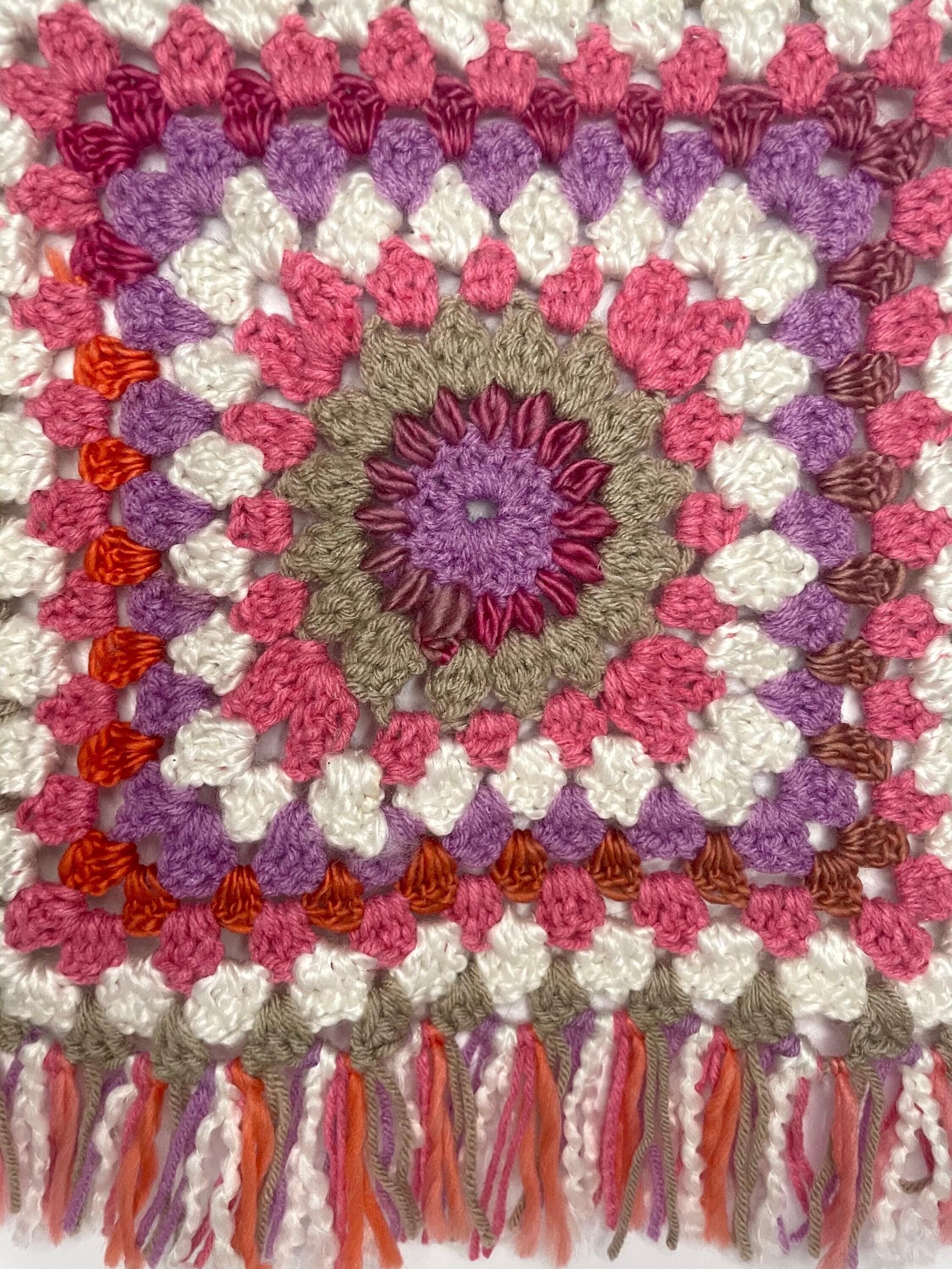 Handmade Crochet Wall Hanging- Spring Blossom - Etsy