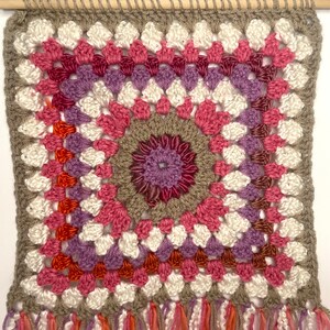 Handmade Crochet Wall Hanging- Spring Blossom - Etsy