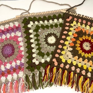 Handmade Crochet Wall Hanging- Spring Blossom - Etsy