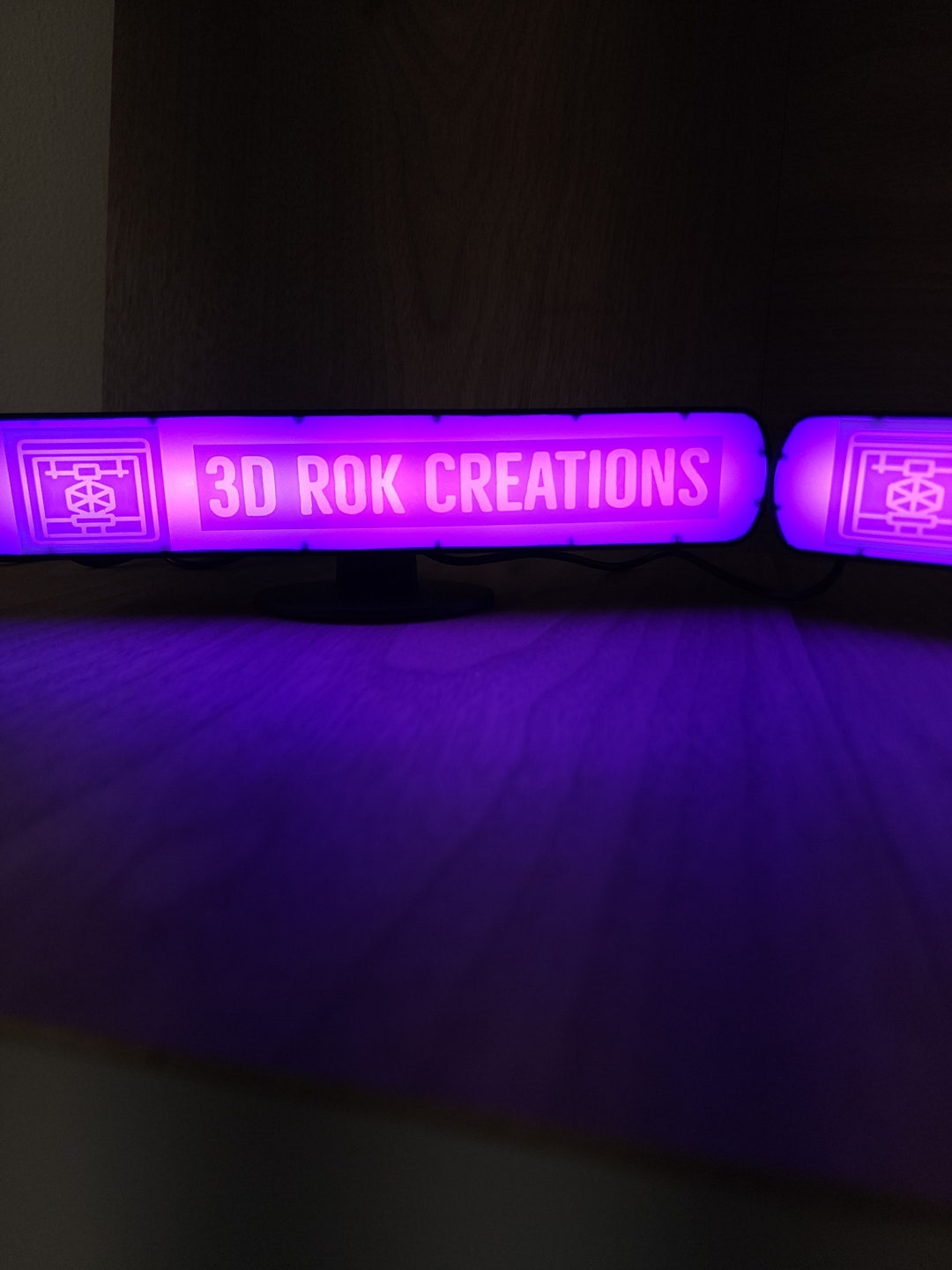 Custom Logo Light Bar - Etsy