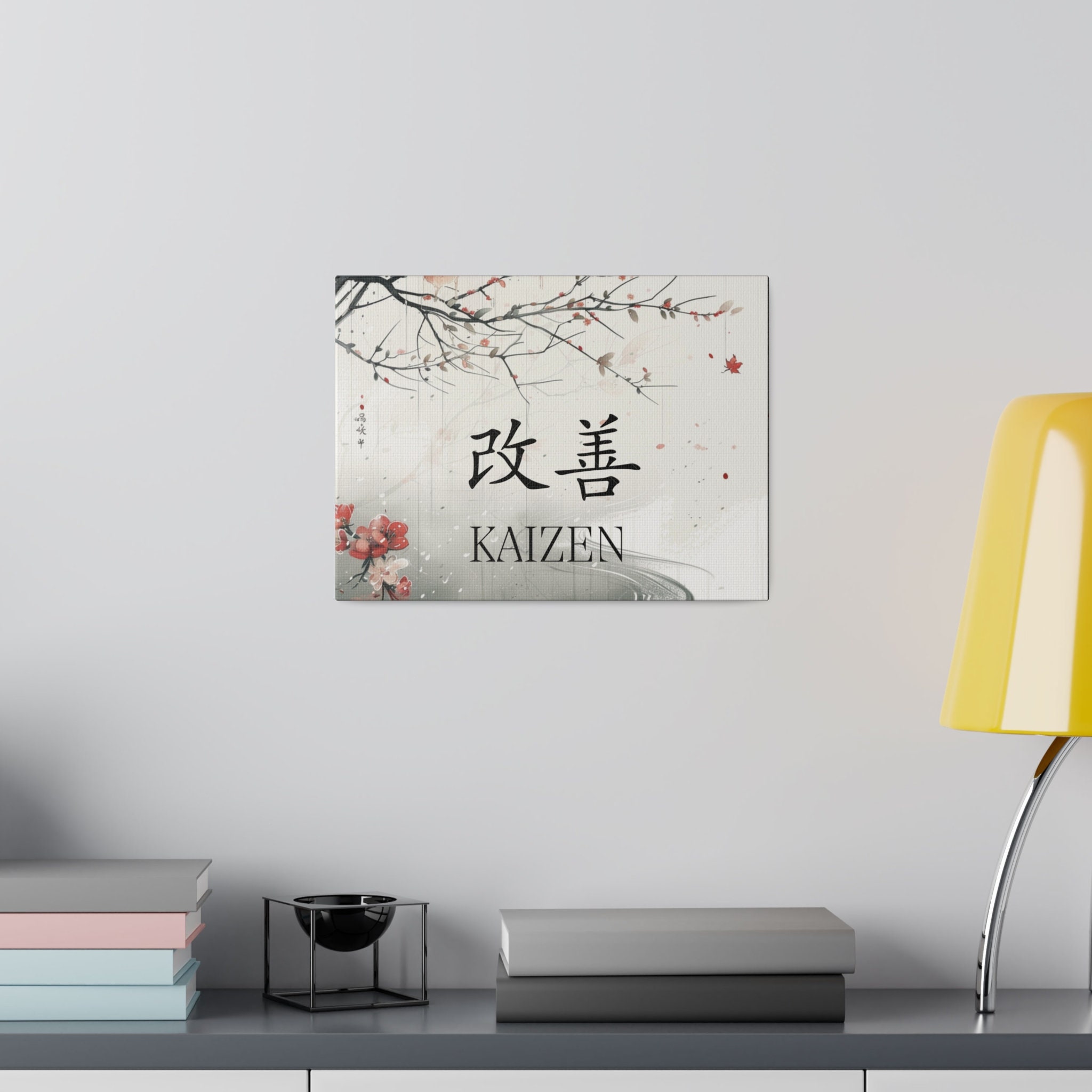 Kaizen" Motivational Wall Art / Self Development / Inspiring Wall Art ...