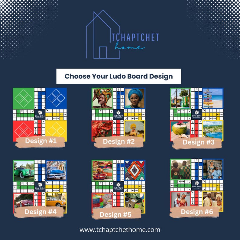Mini Ludo | Ludi | Pachisi Game Board - Etsy