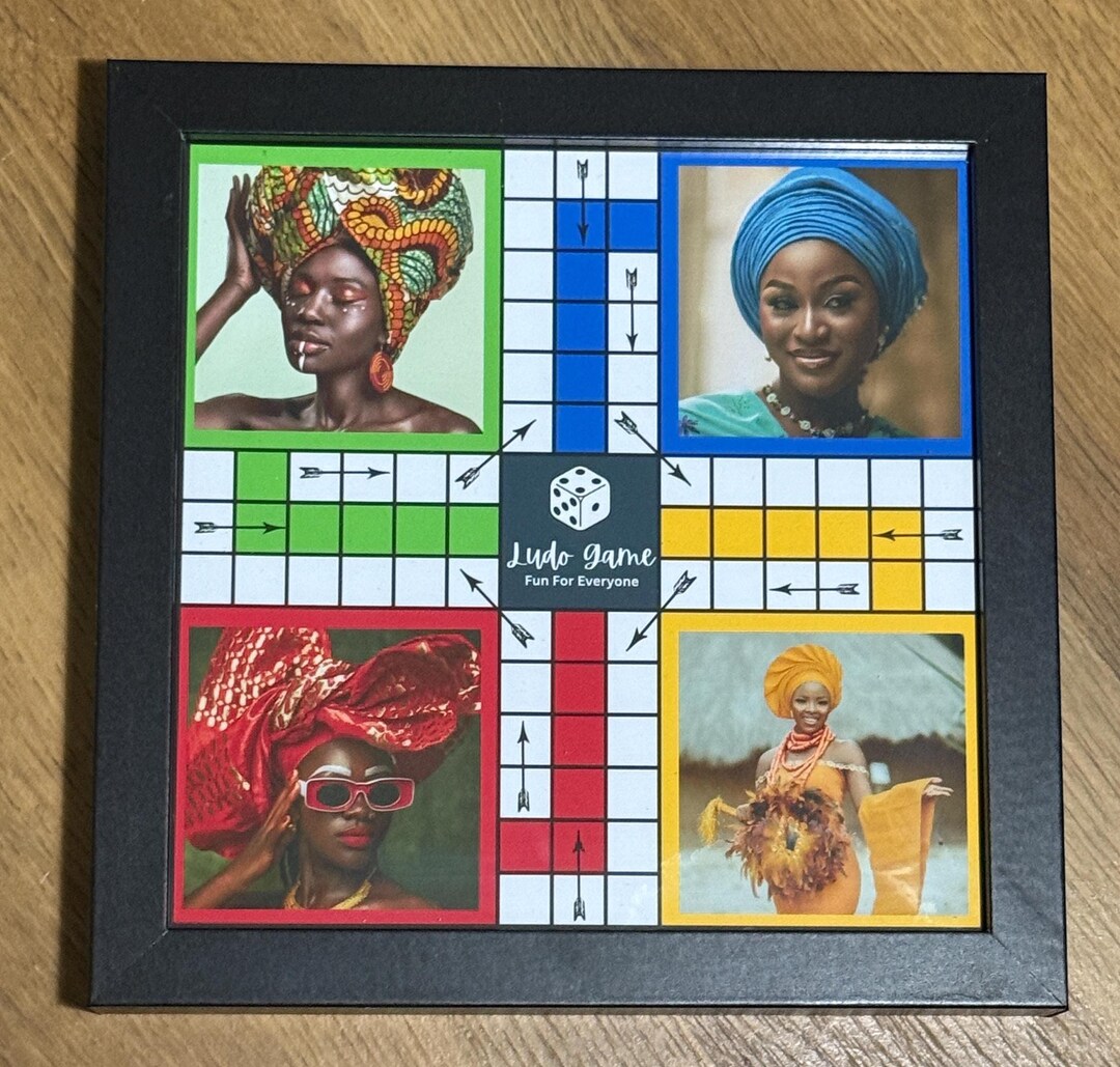 Mini Ludo | Ludi | Pachisi Game Board - Etsy