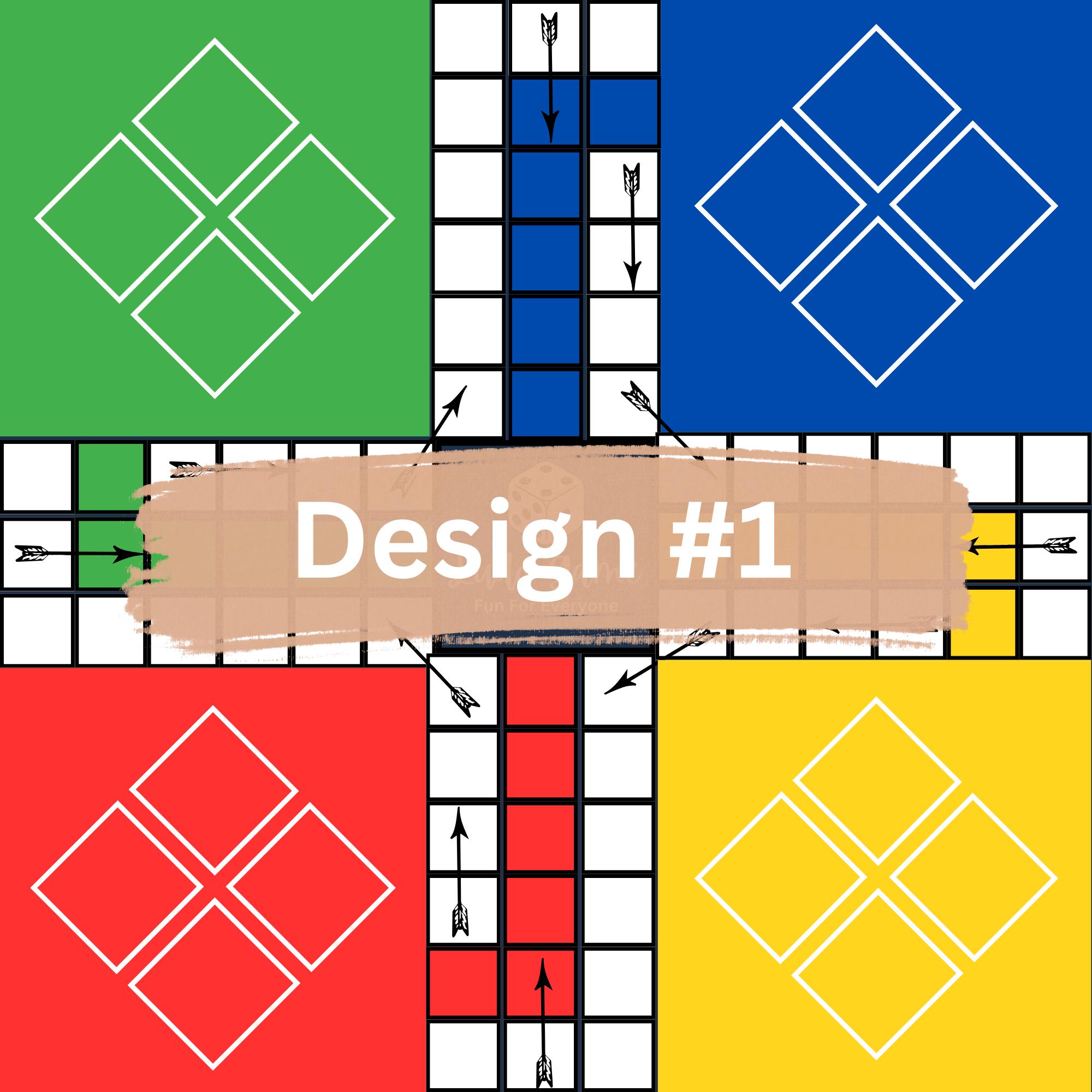 Mini Ludo | Ludi | Pachisi Game Board - Etsy