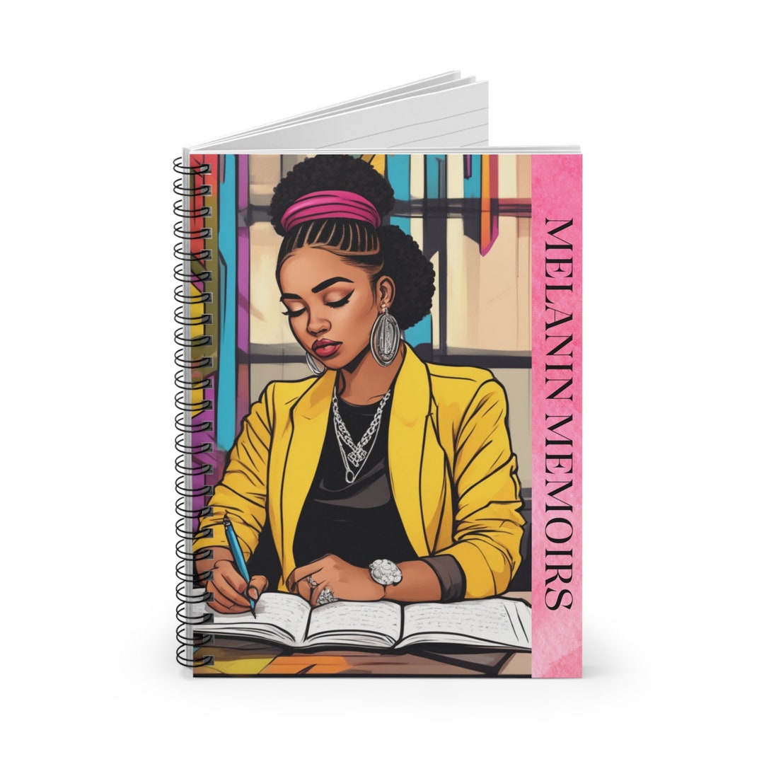 Melanin Memoirs Daily Journal Black Girl Journal Self Reflecting ...