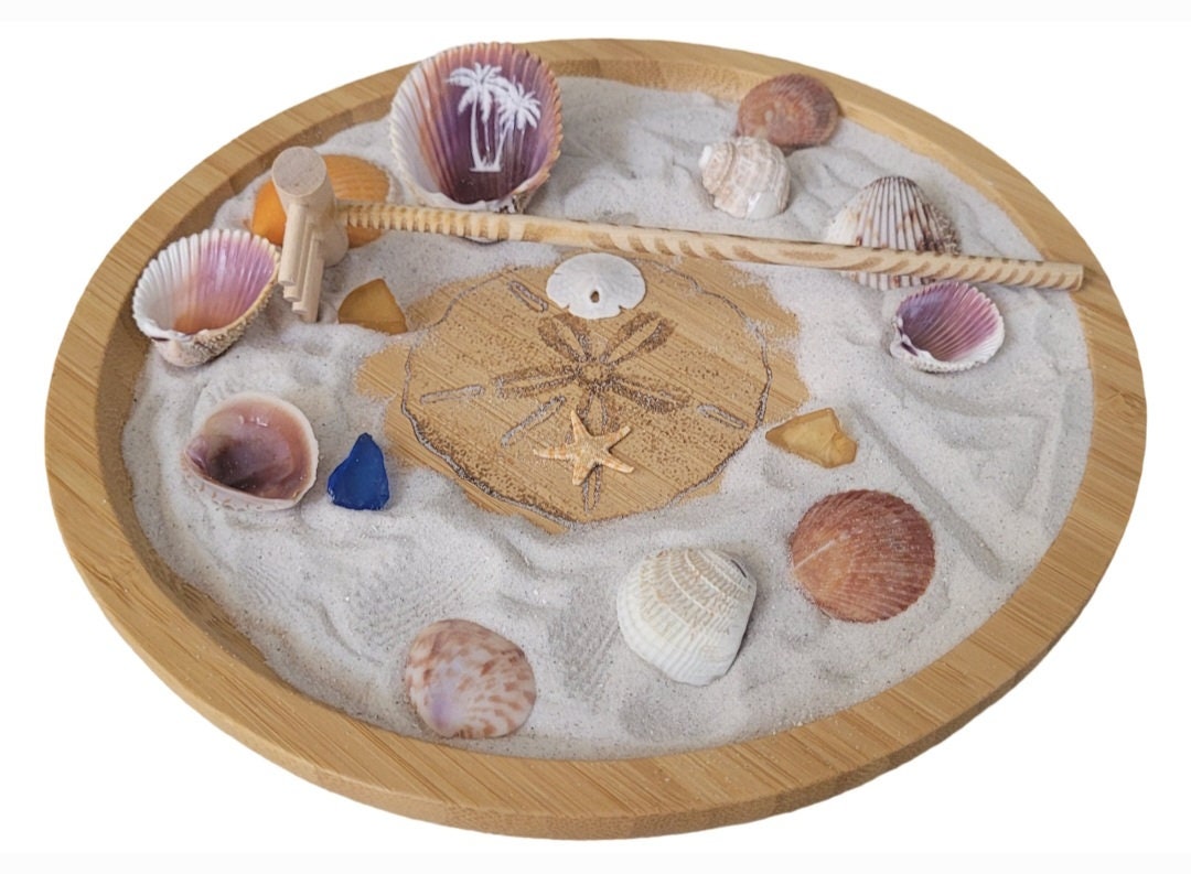 Zen Garden Beach Zen Garden Sea Shell Zen Garden Natural Zen Garden ...