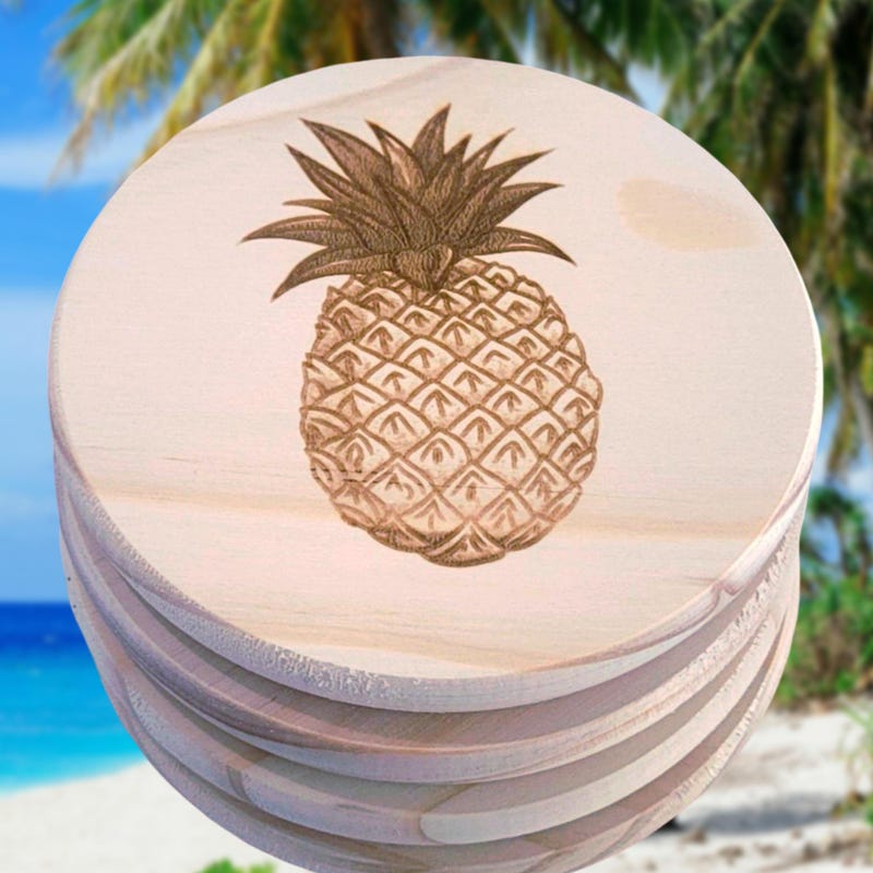 Tropical Coasters - Etsy