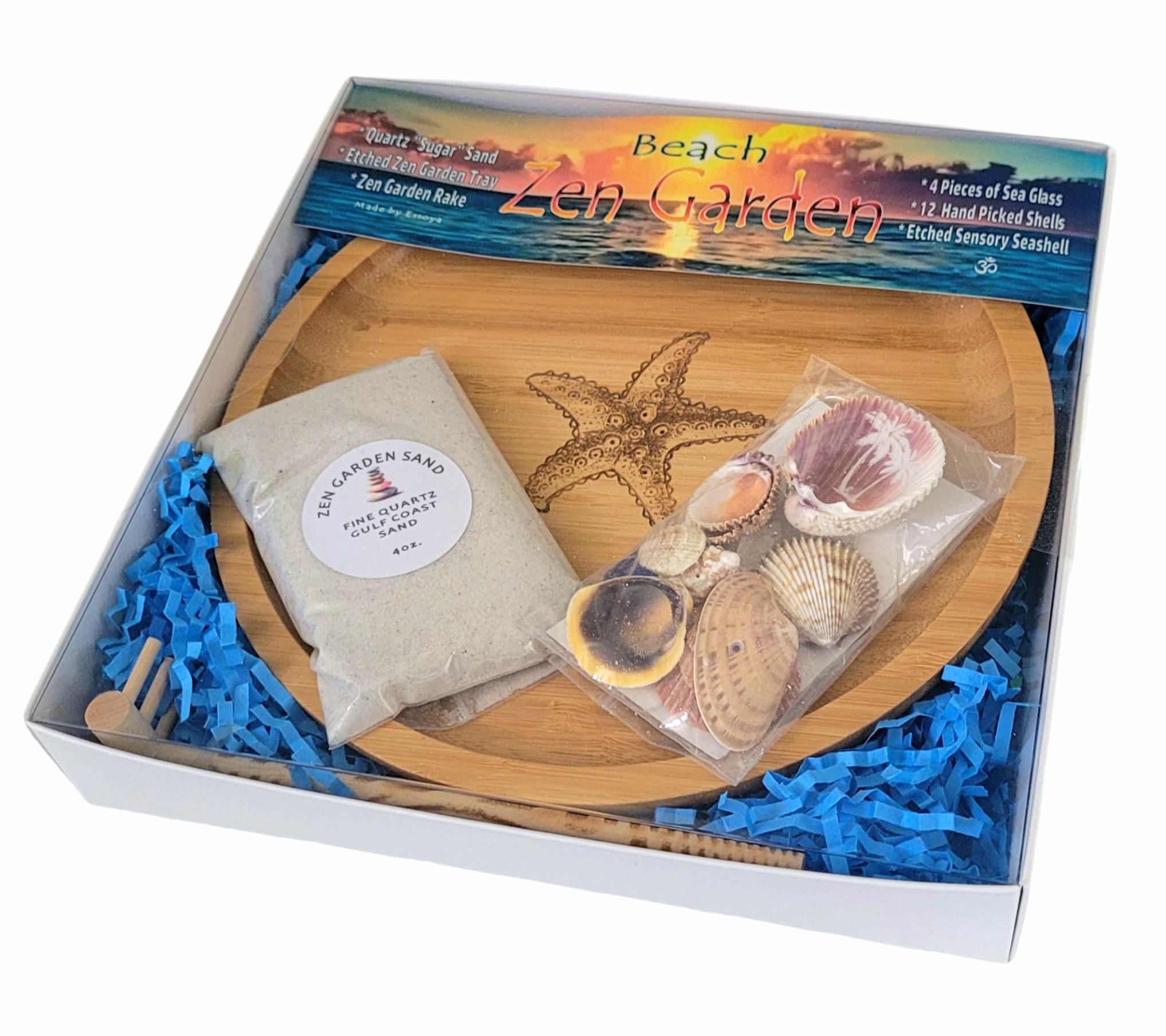 Starfish Zen Garden, Mini Beach Zen Garden, Shell Zen Garden, Sand, Sea ...