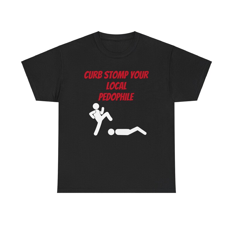Curb Stomp Tee Blk - Etsy