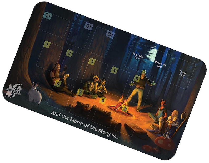 Tales of the Fabulist - Neoprene Playmat | Storytelling Party Game for ...