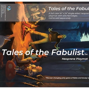 Tales of the Fabulist - Neoprene Playmat | Storytelling Party Game for ...