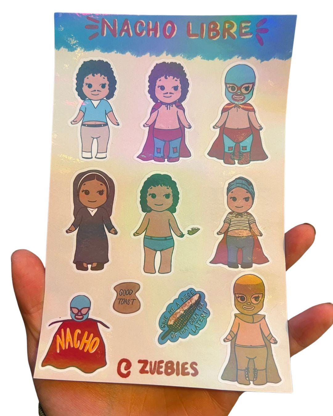 Nacho Libre, Stickers, Pop-culture, Decals - Etsy