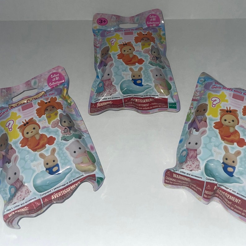 Baby Seashore Friends Series blindbox UNOPENED Calico Critter Baby ...