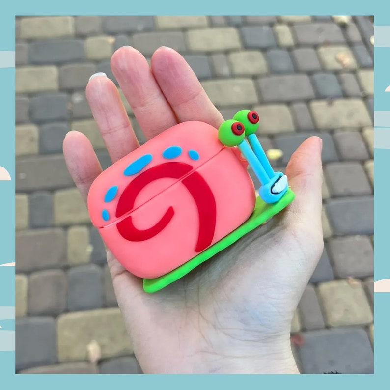 Spongebob Squarepants Gary AirPod Case-cartoon Snail Airpods Pro Case ...