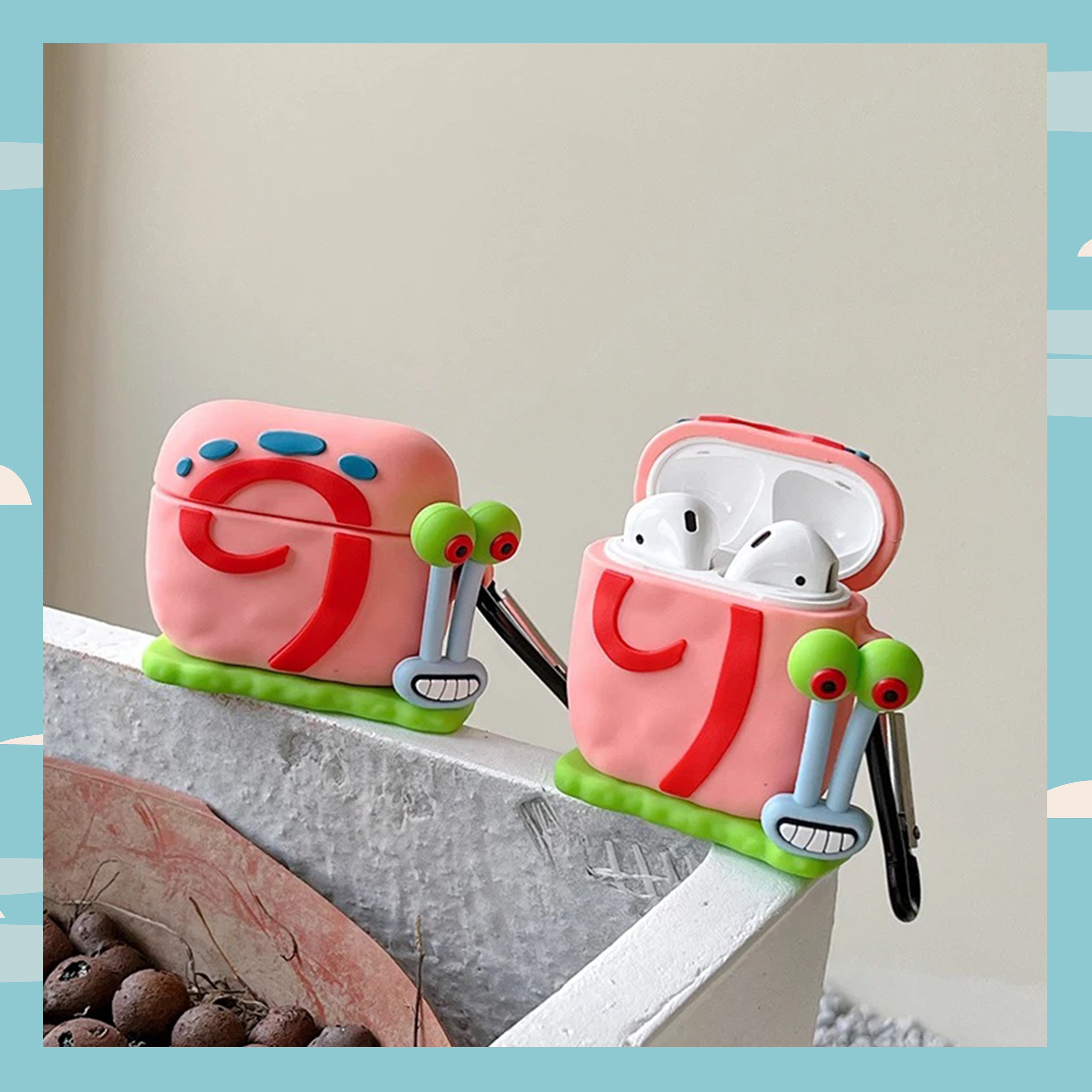 Spongebob Squarepants Gary AirPod Case-cartoon Snail Airpods Pro Case ...
