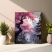 Sakura Watercolor Painting Art Poster Set: Japanese Home Decor (digital ...