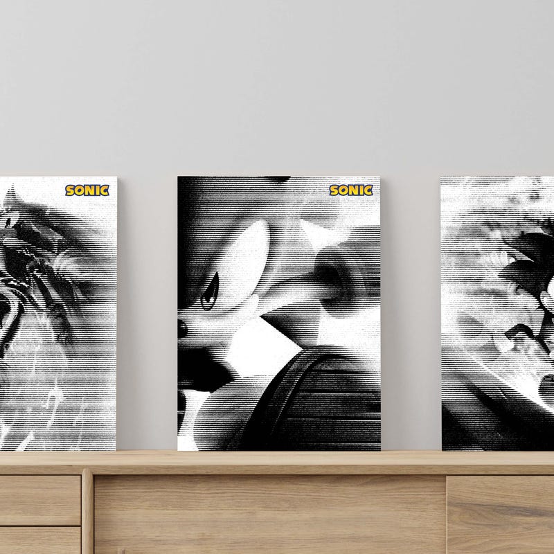 Sonic 3 Shadow Poster - Etsy