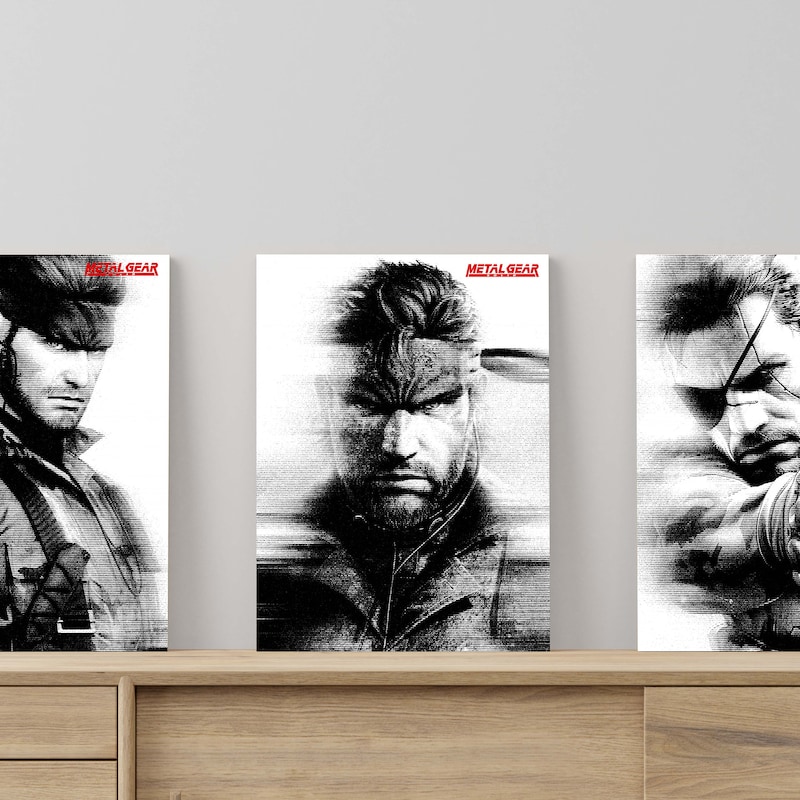 Metal Gear Solid 3 Posters - Etsy