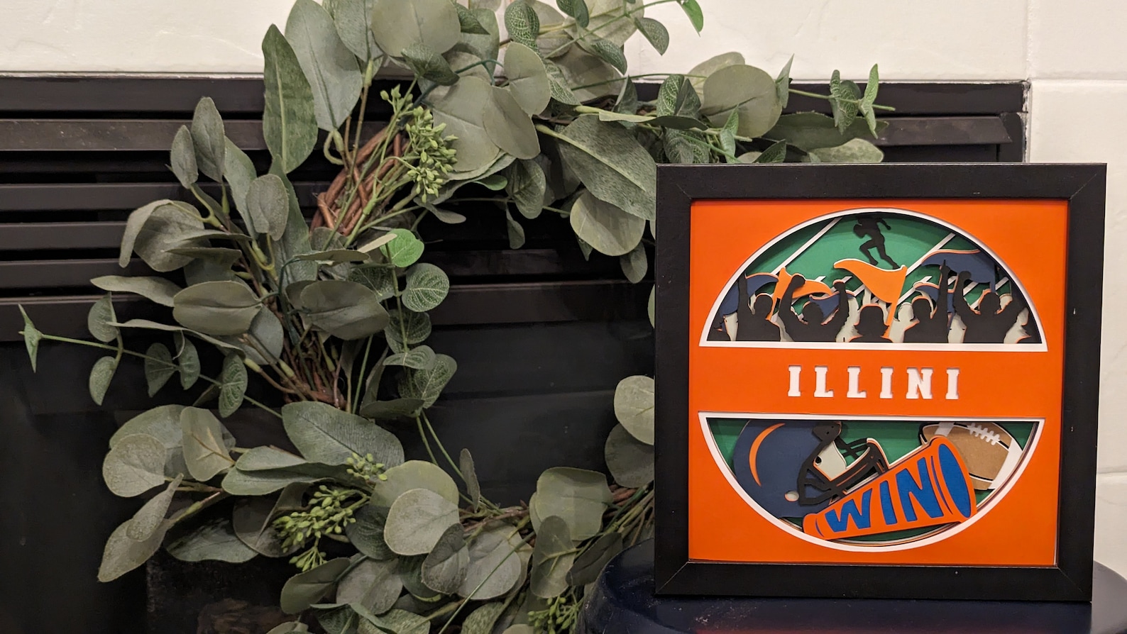 Football 3D Layered Paper Shadow Box Frame - Etsy