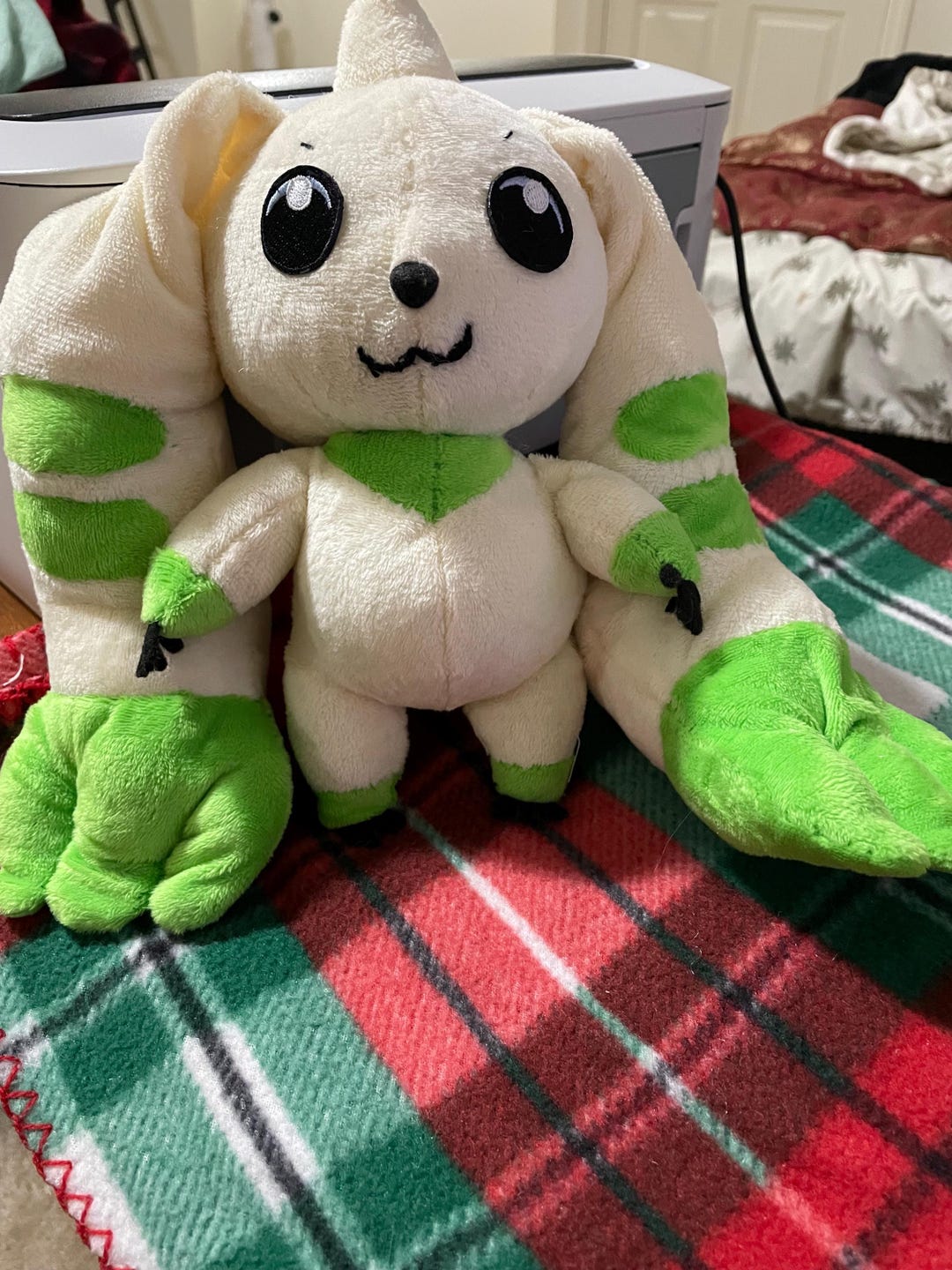 Handmade Fanmade Digimon Tamers Terriermon Plush - Etsy