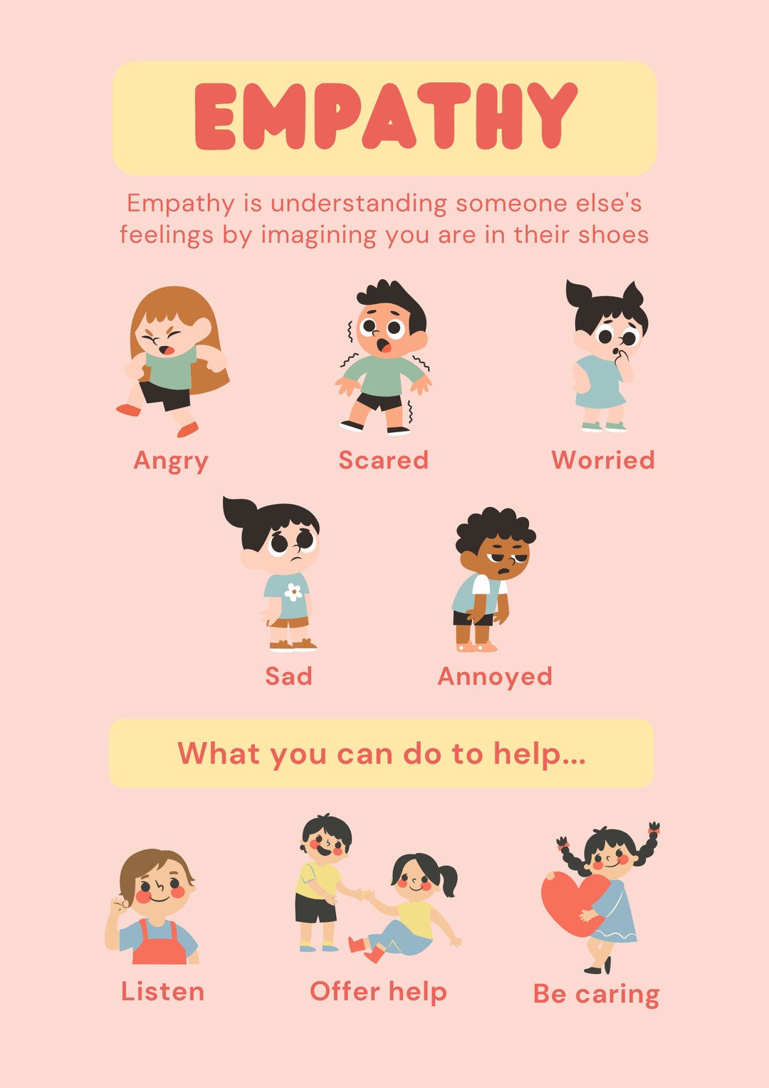 Empathy Poster - Etsy