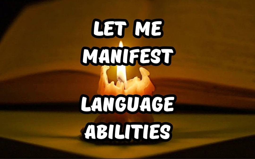Buy Language Abilities Spell, Language Learning Ritual, Manifest ...