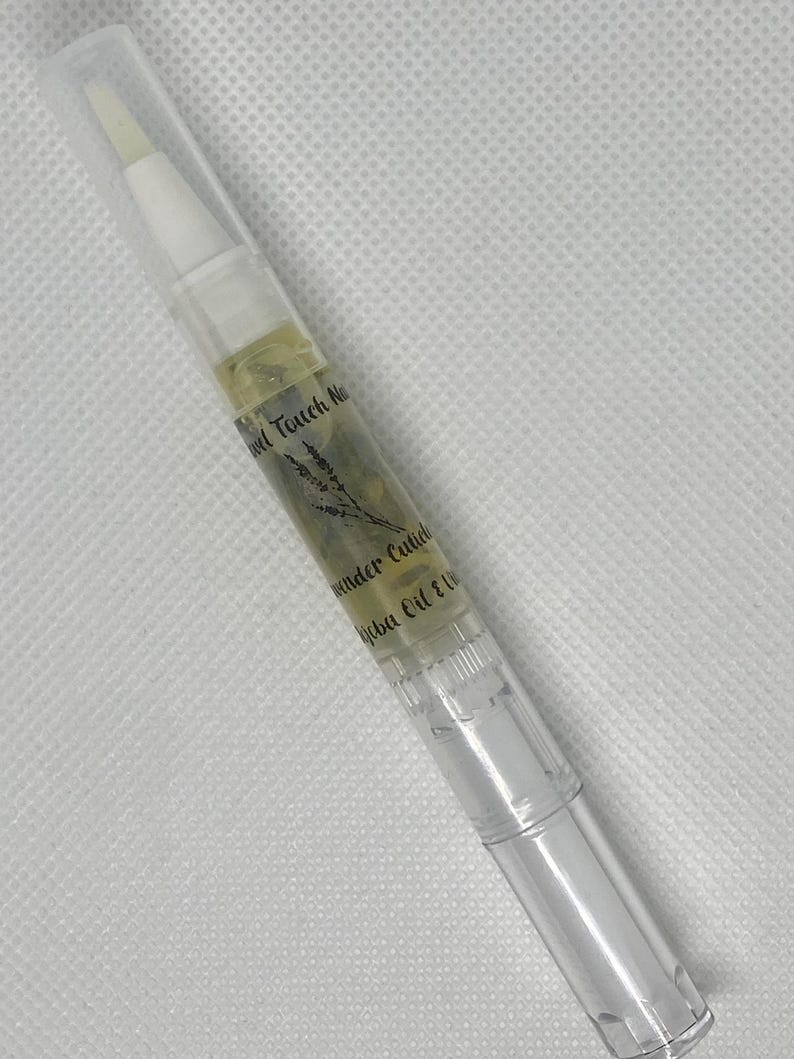 Lavender Cuticle Oil Pen, Jojoba Vitamin E, Nail Care - Etsy