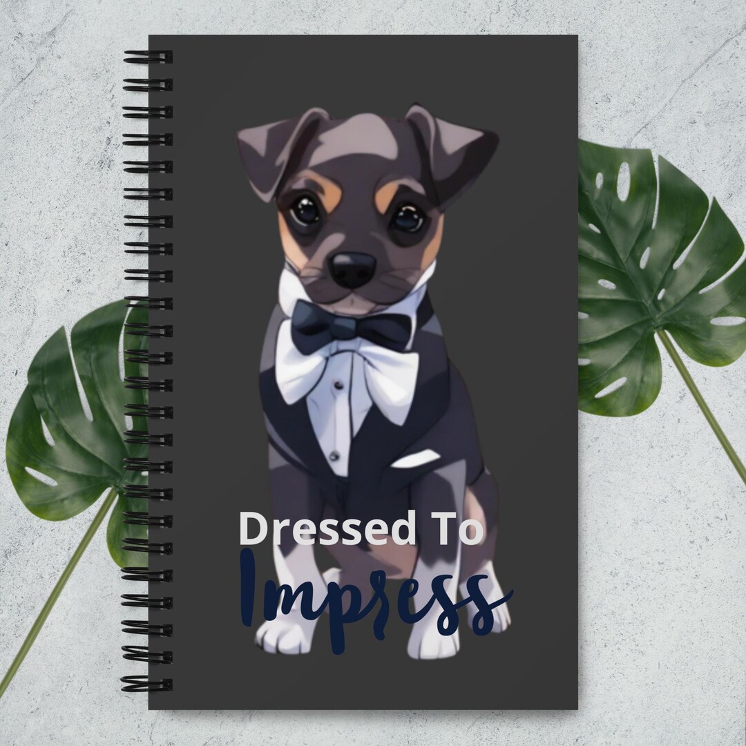 Spiral Notebook dressed to Impress - Etsy