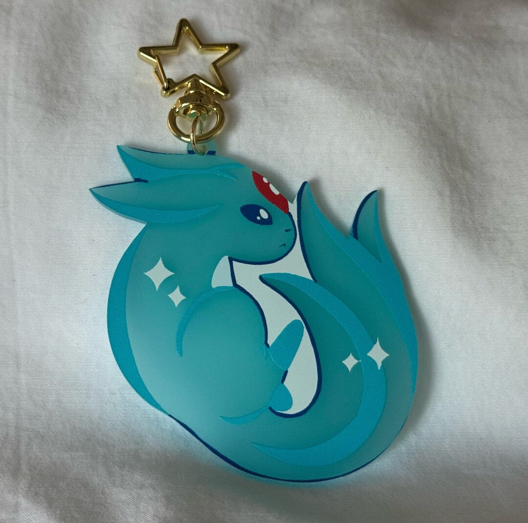 FFXIV Carbuncle Frosted Acrylic Keychain b-grade - Etsy