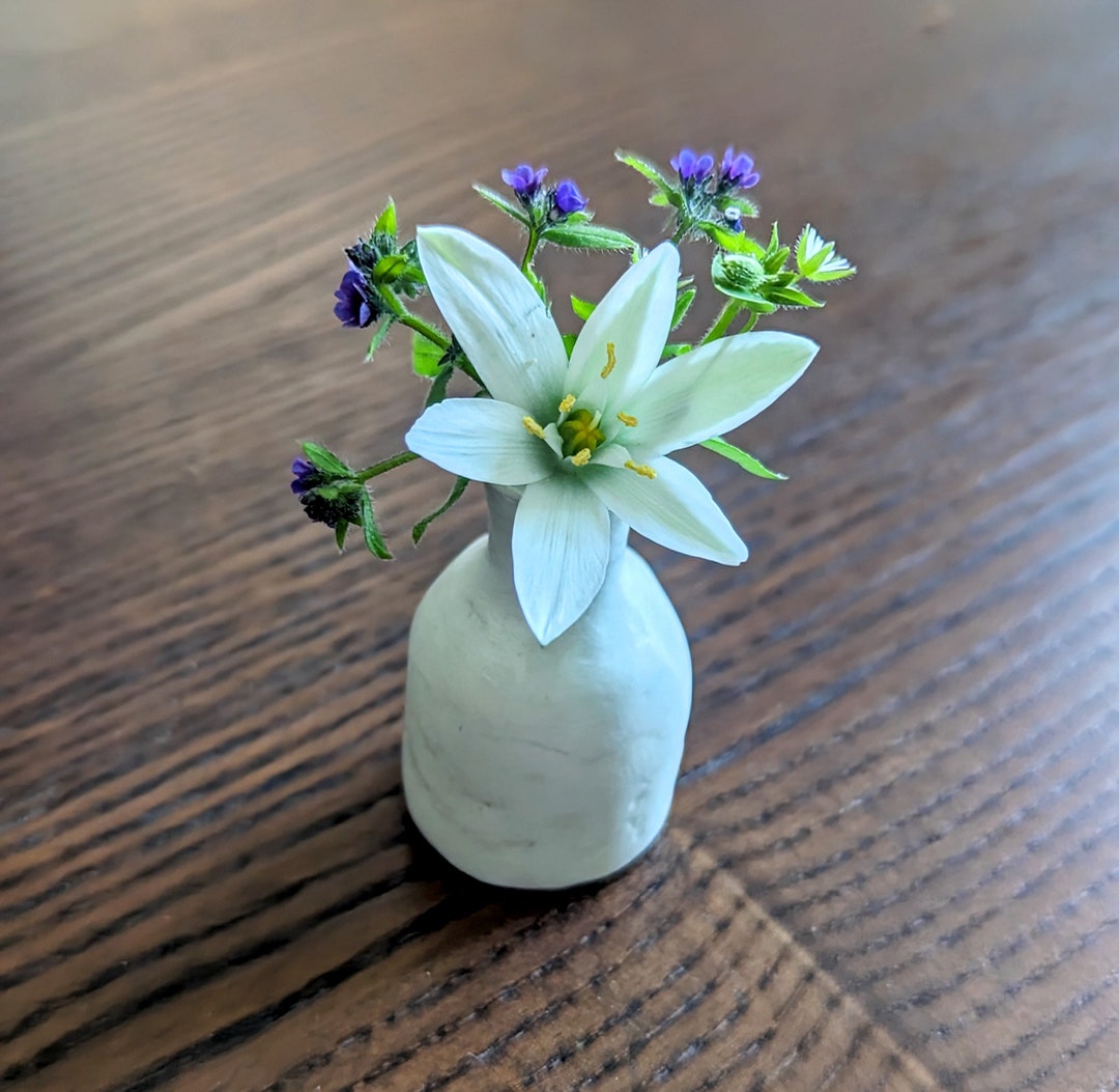 Mini Hand Made Flower Vase - Etsy