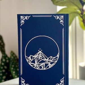 ACOMAF Bookbinding Cover Design SVG Files, a Court of Mist and Fury ...