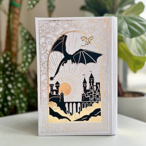 Fourth Wing Bookbinding Cover Design SVG Files, Vinyl Book Cover Design ...