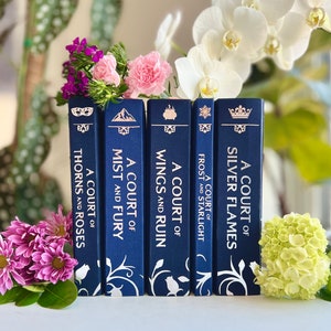 ACOTAR Full Series Bookbinding Cover Design SVG Files, A Court of ...