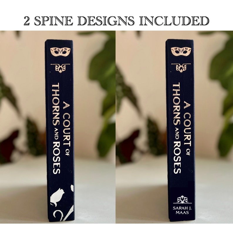 ACOTAR Bookbinding Cover Design SVG Files, A Court of Thorns and Roses ...