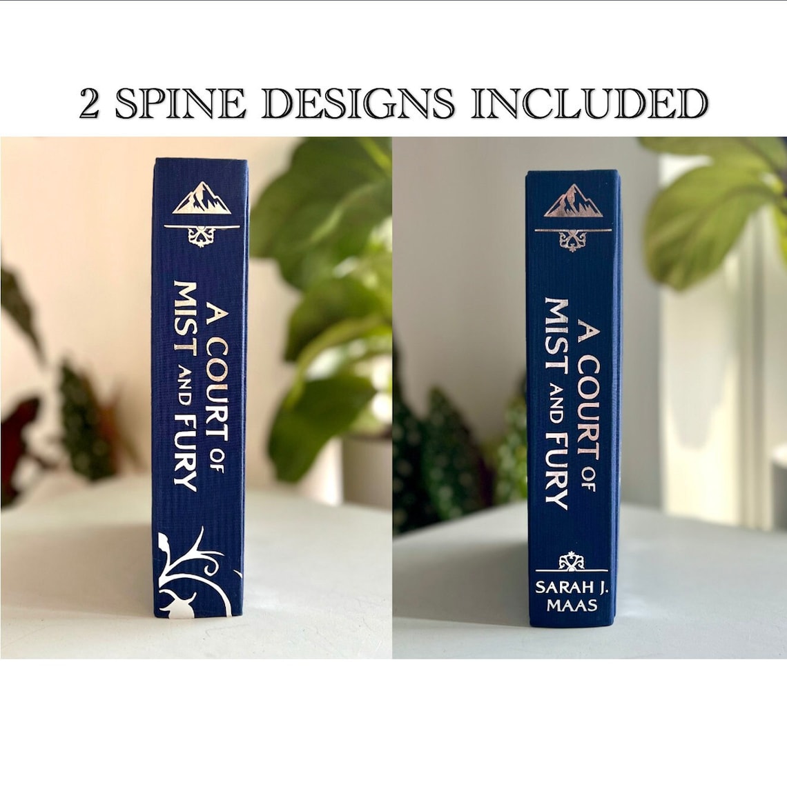 ACOMAF Bookbinding Cover Design SVG Files, a Court of Mist and Fury ...