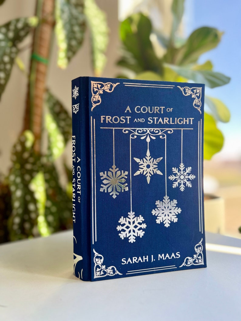 ACOFAS Bookbinding Cover Design SVG Files, Acourt of Frost and ...