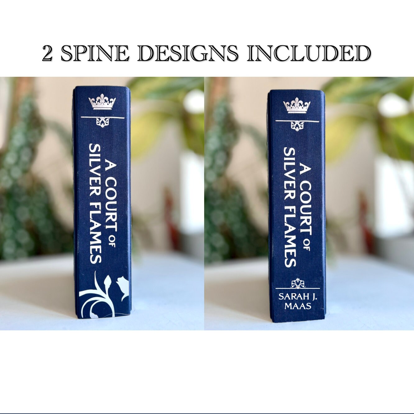 ACOSF Bookbinding Cover Design SVG Files, a Court of Silver Flames ...