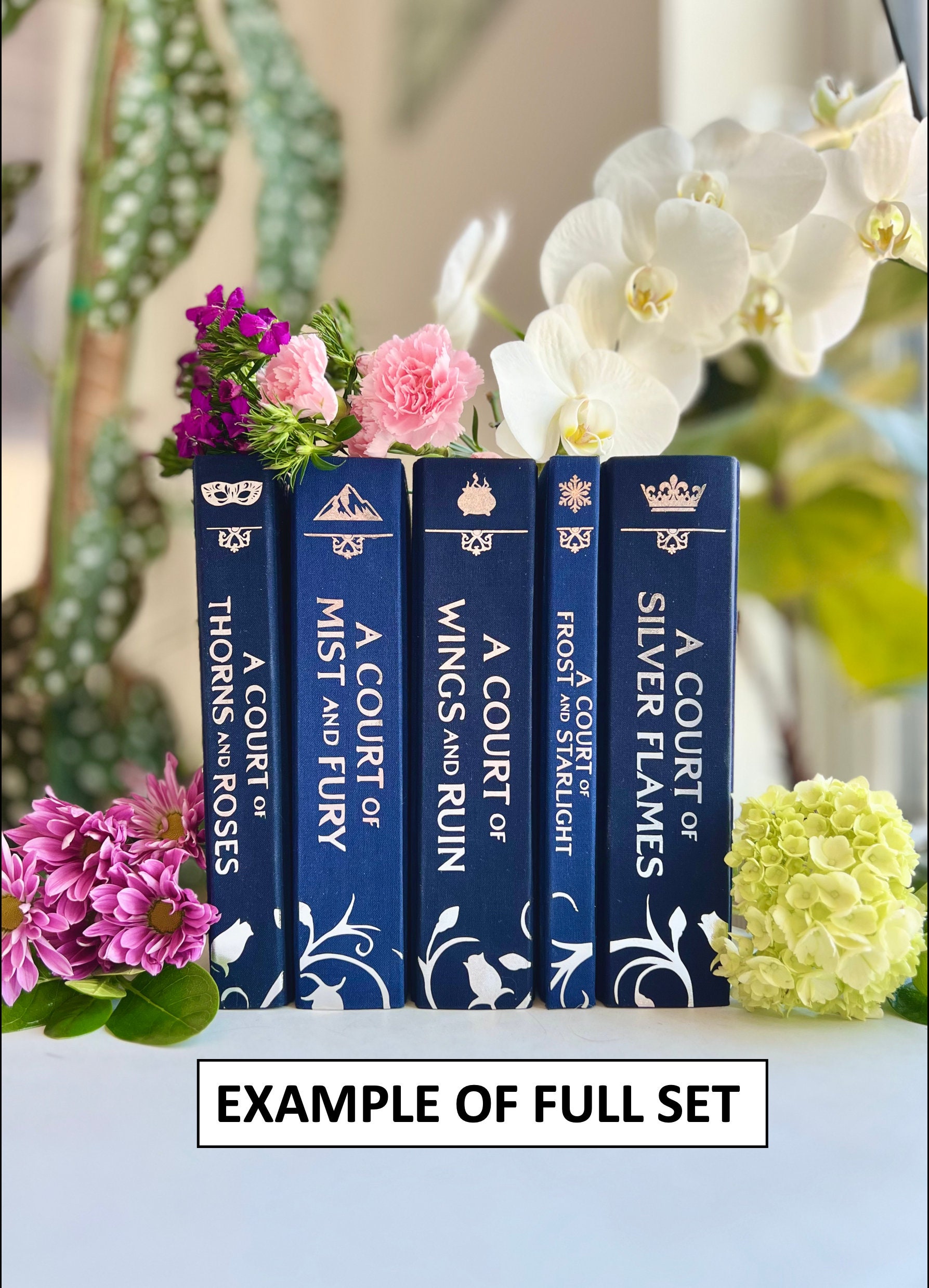 ACOMAF Bookbinding Cover Design SVG Files, a Court of Mist and Fury ...