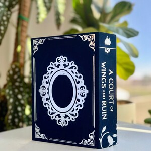 ACOWAR Bookbinding Cover Design SVG Files, a Court of Wings and Ruin ...
