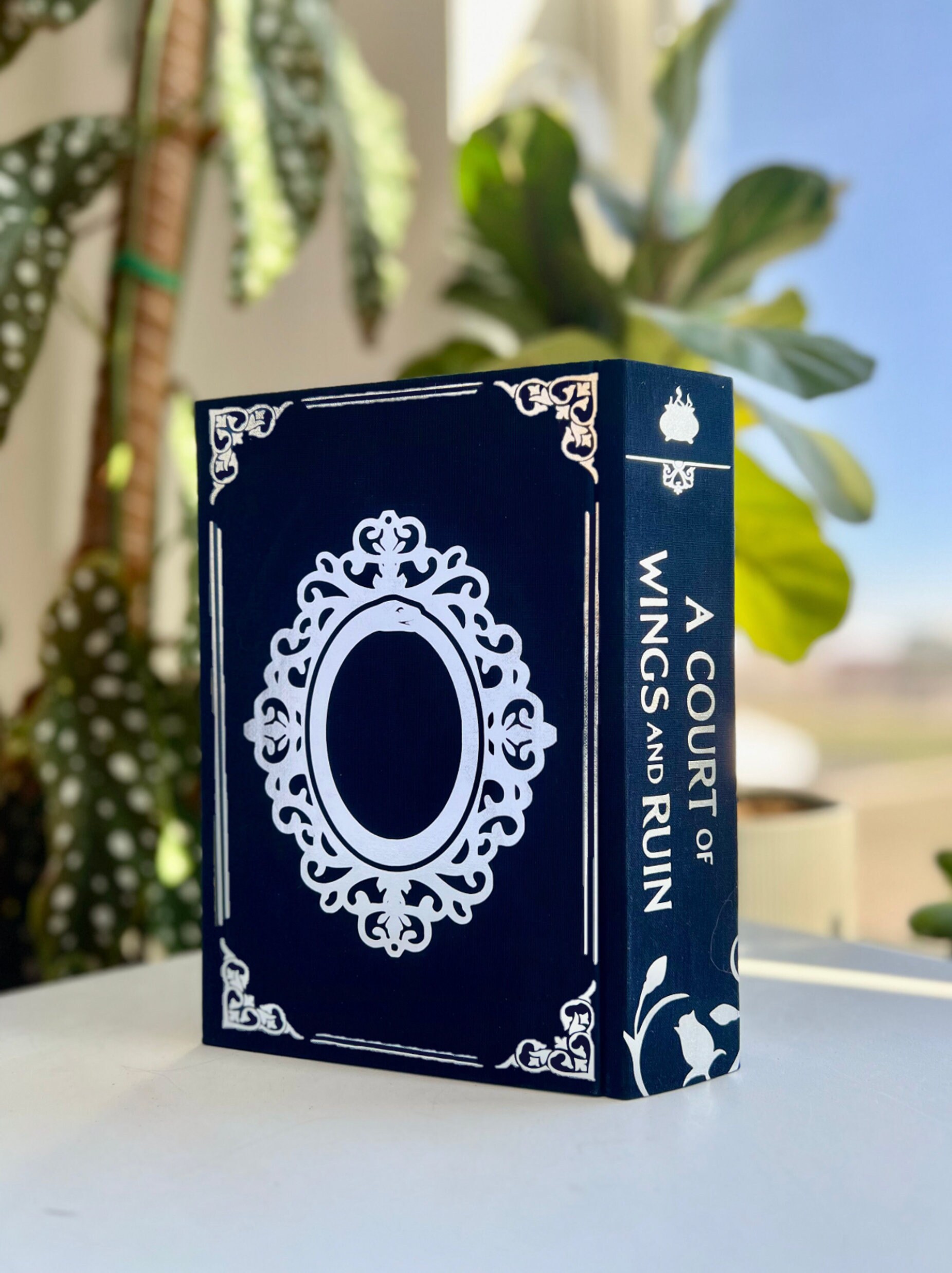 ACOWAR Bookbinding Cover Design SVG Files, a Court of Wings and Ruin ...