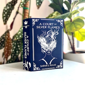 ACOSF Bookbinding Cover Design SVG Files, a Court of Silver Flames ...