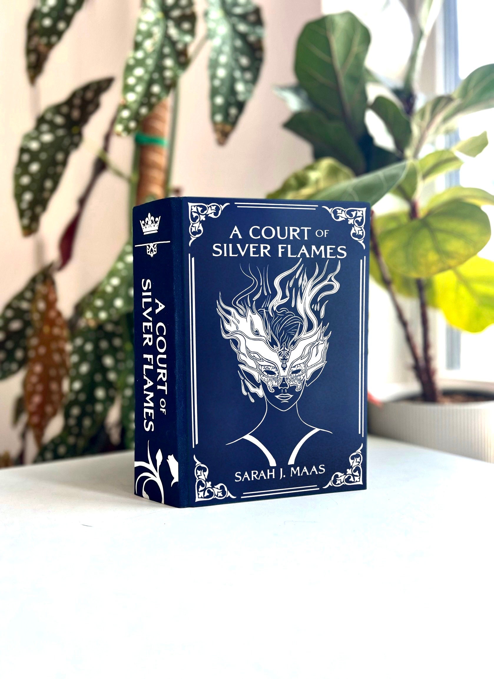 ACOSF Bookbinding Cover Design SVG Files, a Court of Silver Flames ...