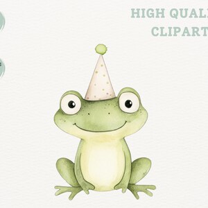 Cute Woodland Birthday Party Watercolor Clipart Bundle, Whimsical ...