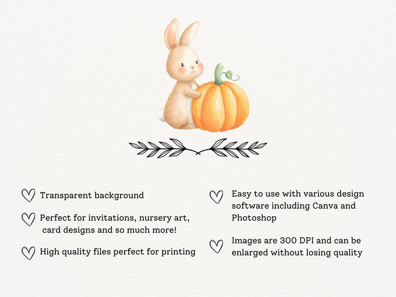 Cute Cozy Fall Watercolor Clipart Bundles, Printable Boho Autumn ...