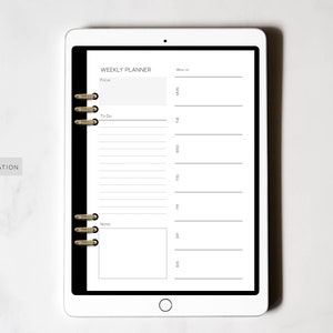 Digital Binder Rings in a Gold Structured Finish to Use in Digital ...