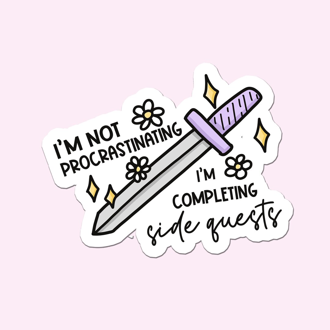 ADHD Vinyl Hyperfocus Mental Health Sticker Vinyl Sticker Vinyle ...