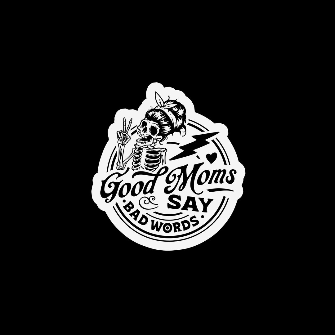 Mom Vinyl Skeleton Sticker Vinyl Sticker Vinyle Sticker Vinyl Decal ...