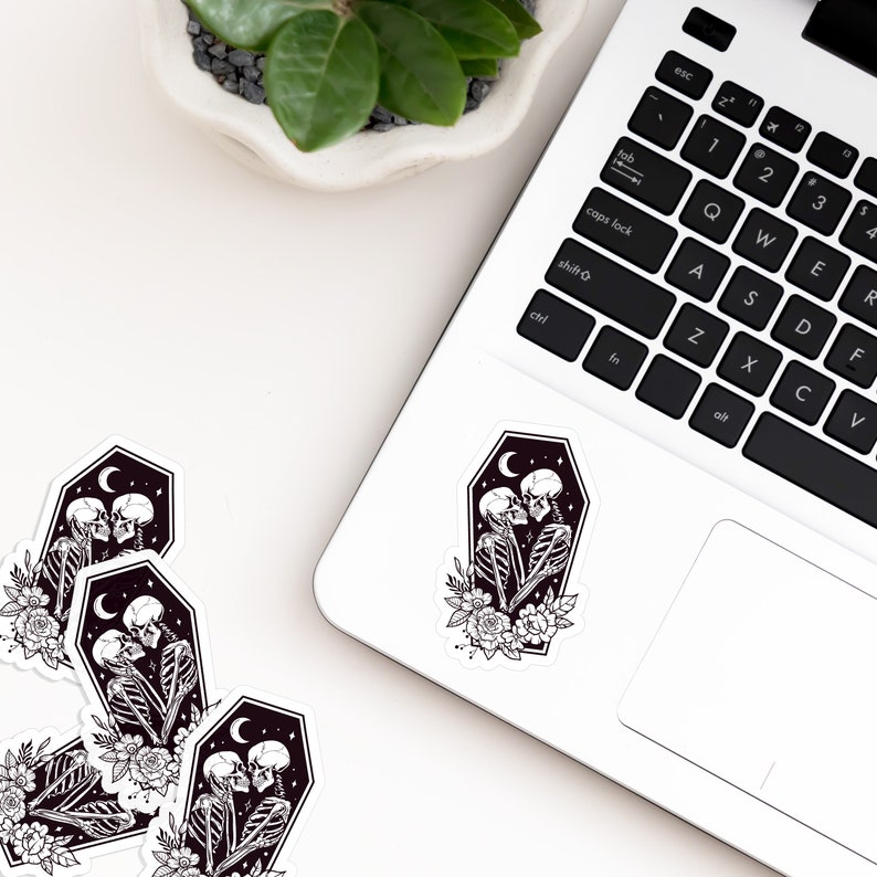 Lovers Skeleton Sticker | Skeleton Vinyl | Vinyl Sticker | Vinyle ...